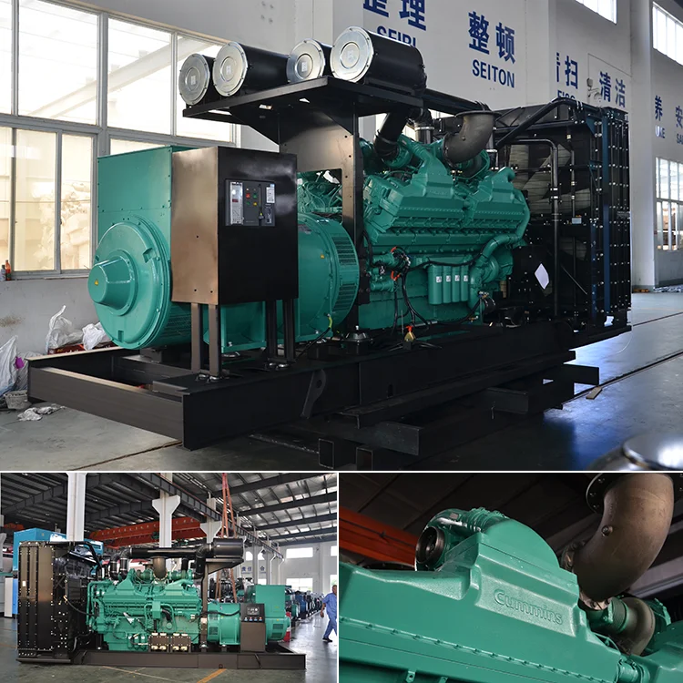 Original 2500kva for Cummins Diesel Generator Set with Qsk-60 Engine