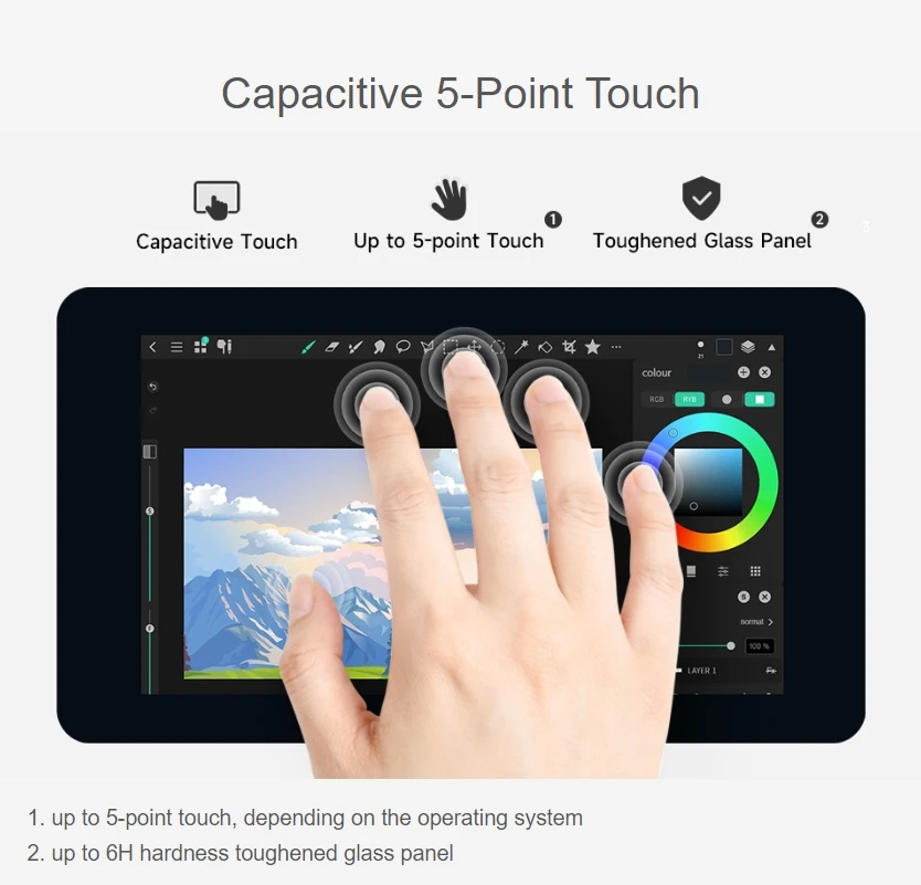 Raspberry Pi 5 Touch Screen 7 Inch Display Screen DSI 800X480 Raspberry ...