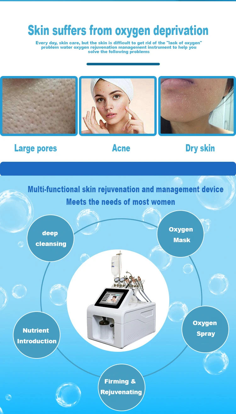 Hyperbaric Oxygene 3 In 1 Facial Machine Oxygenation Face Dome ...