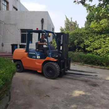 Second Hand Toyota Fd50 Forklift 5ton Original Japan Used Lift Truck 5 Ton - Buy Used Diesel ...