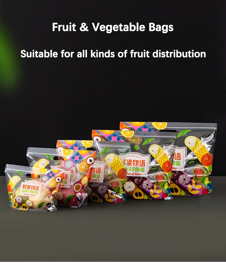 Jijid Custom Orange Apple Grape Cherry Vegetable Plastic Packaging ...