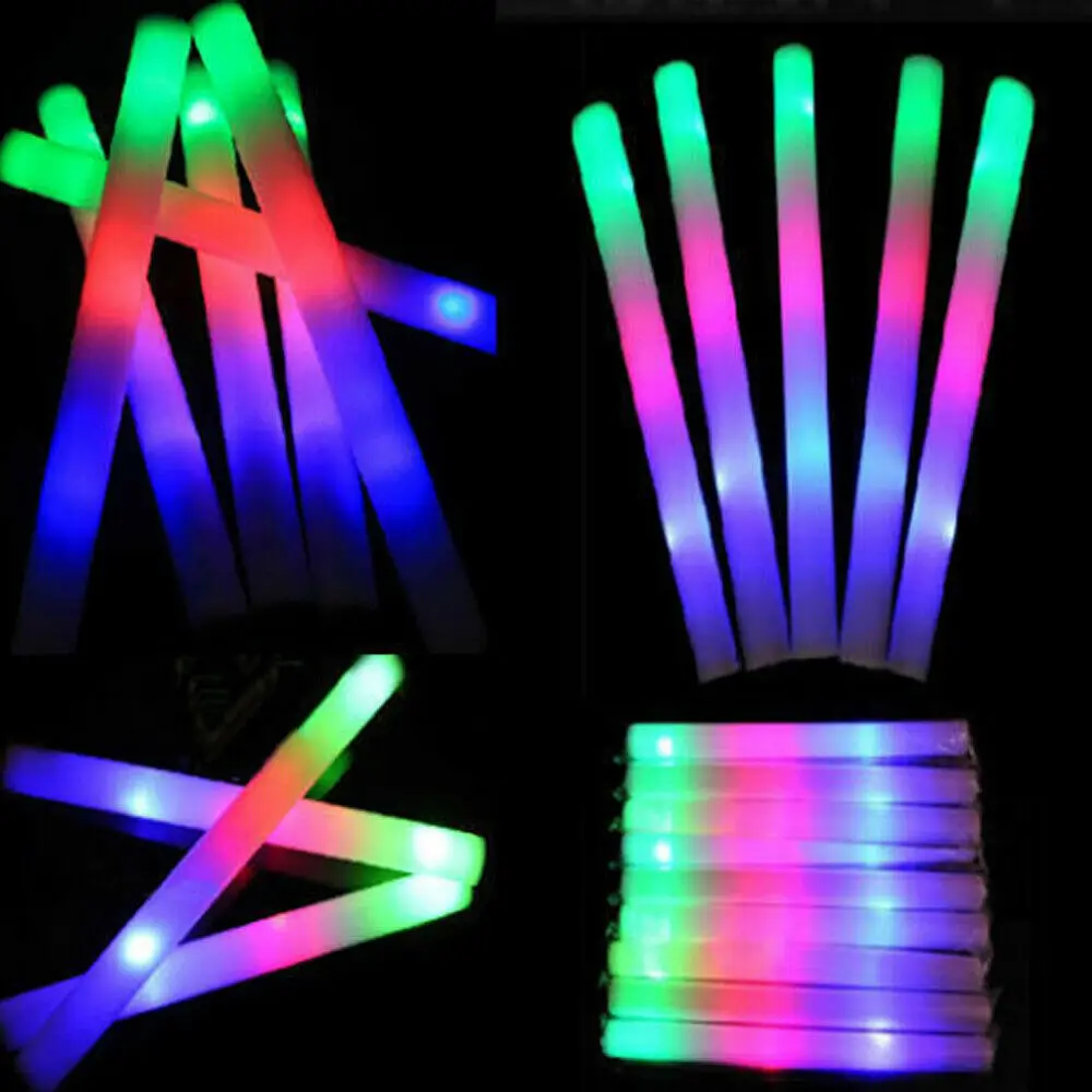 Ishine Glimmer Wand - LED Foam Stick for Events & Parties
