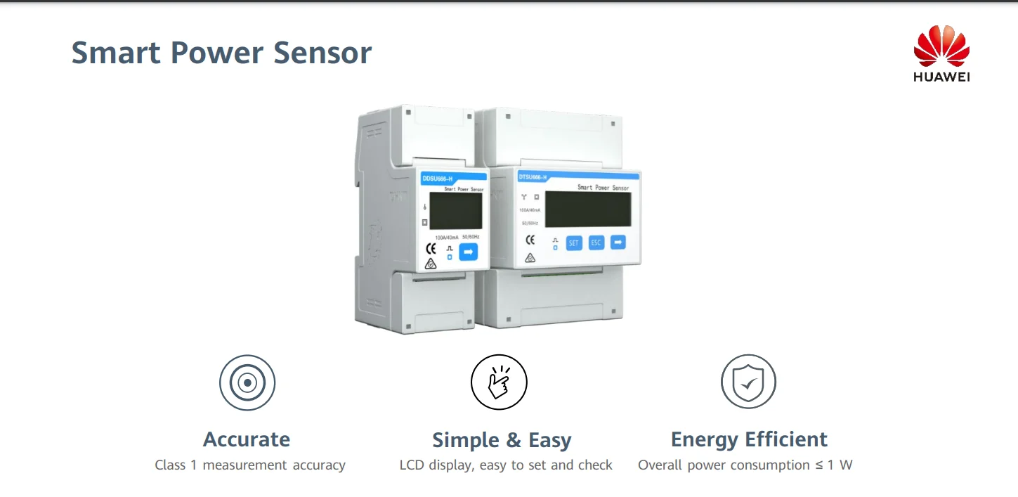 Huawei Smart Meter Power Sensor Ddsu666-h 250a/50ma Three Phase Smart ...