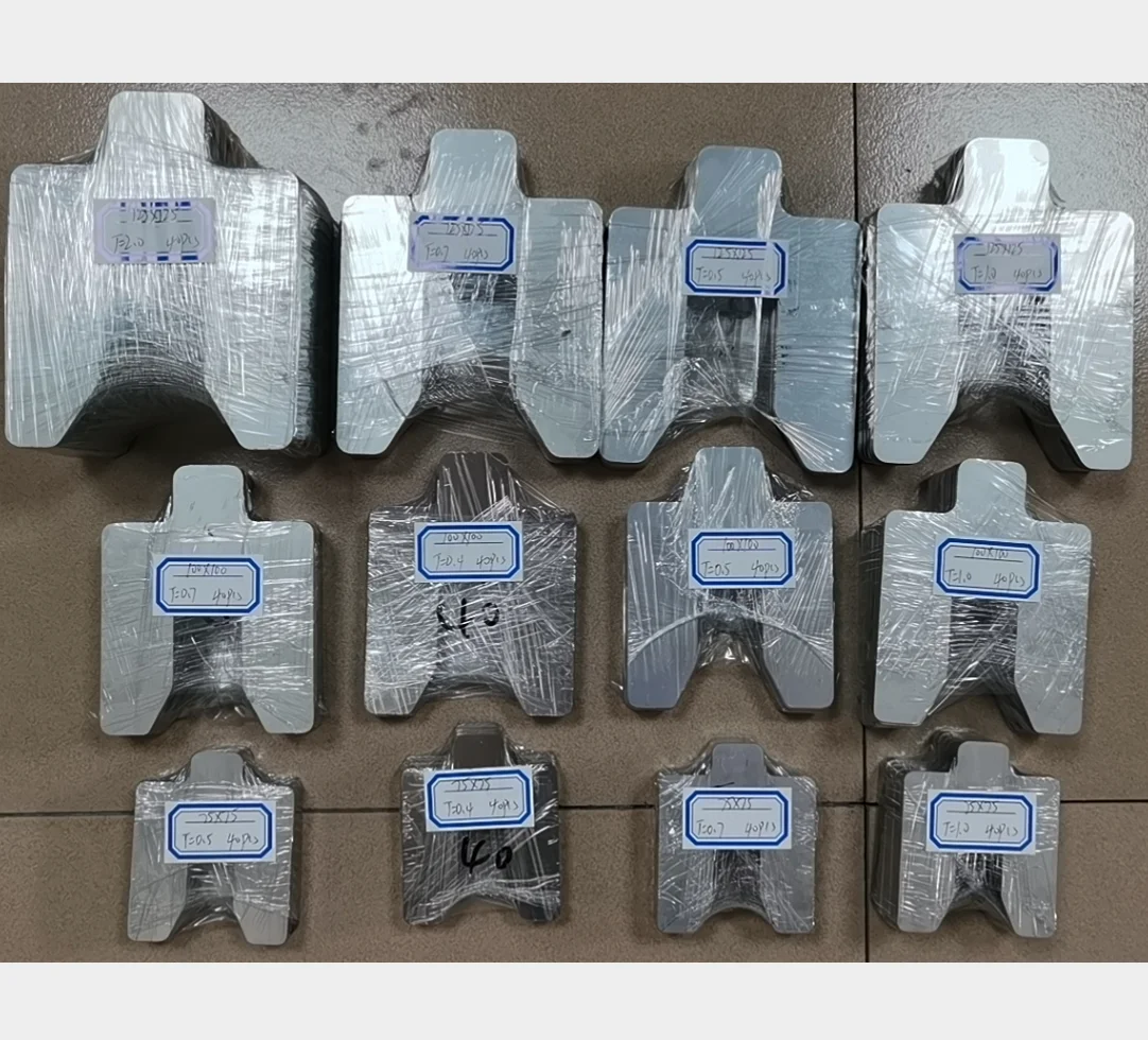 Customized Stainless Steel U Slotted Shims - High Quality