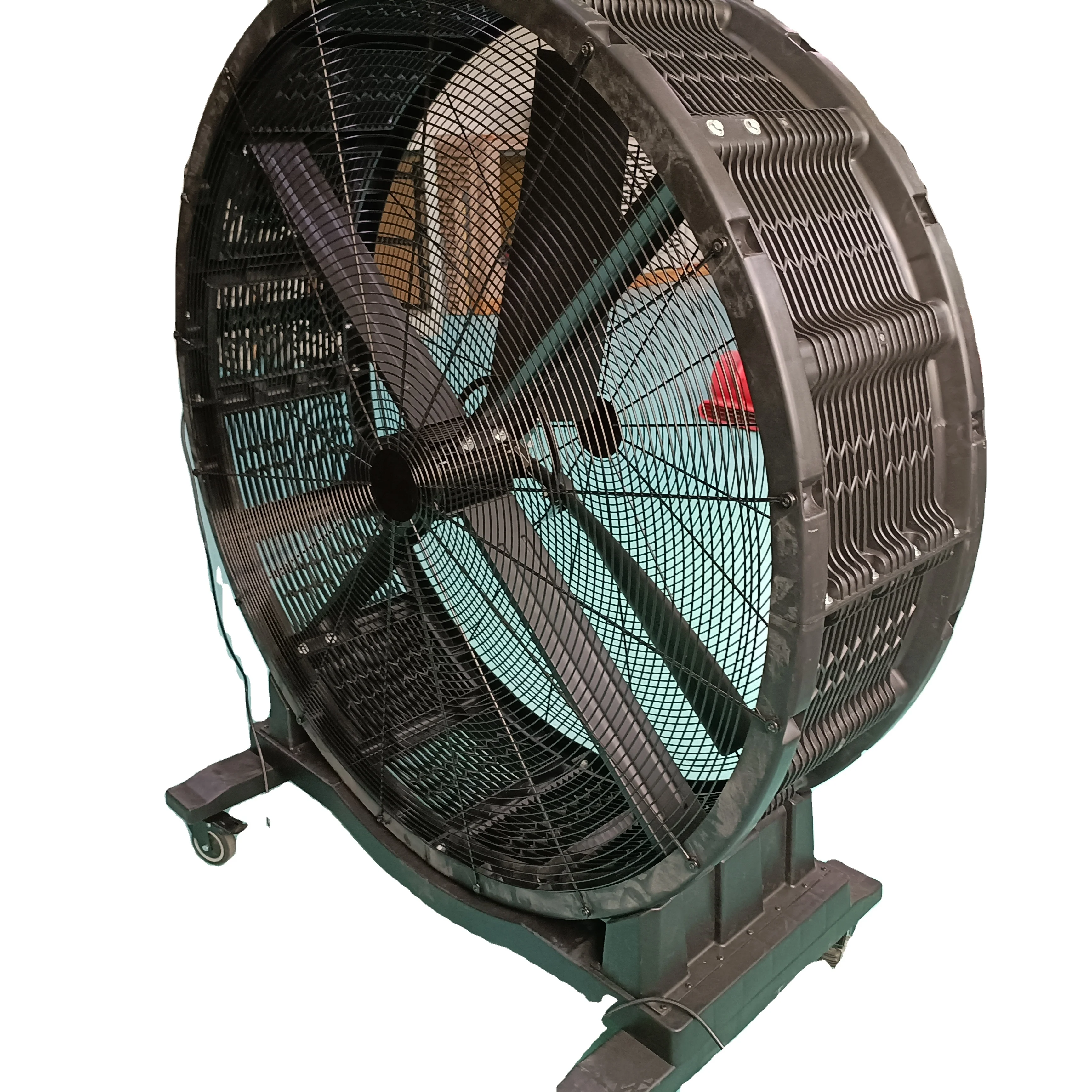Space-saving Industrial Fan with Ergonomic Handle & 15-Speed Adjustments