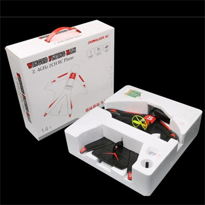 Skywalker Rc Airplane Winged Flying Man 2ch Rc Plane Airplane Toys For ...