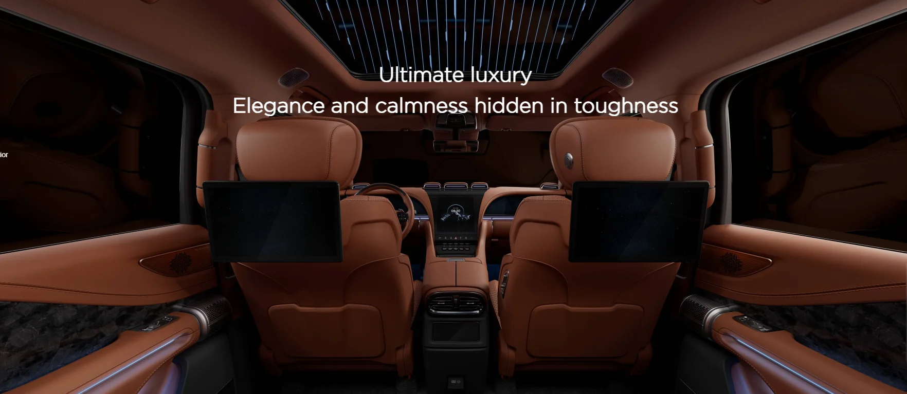 Best Quality Byd Yangwang U8 2023 Luxury Four Motor 4wd New Energy Electric Car Byd U8 Hybrid ...