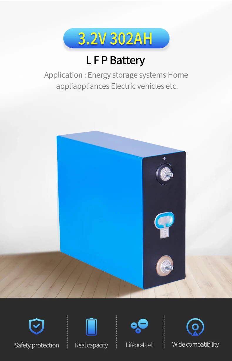 3.2v 302ah And 160ah Lifepo4 Batteries 100ah Lithium Ion With Lfp Anode ...