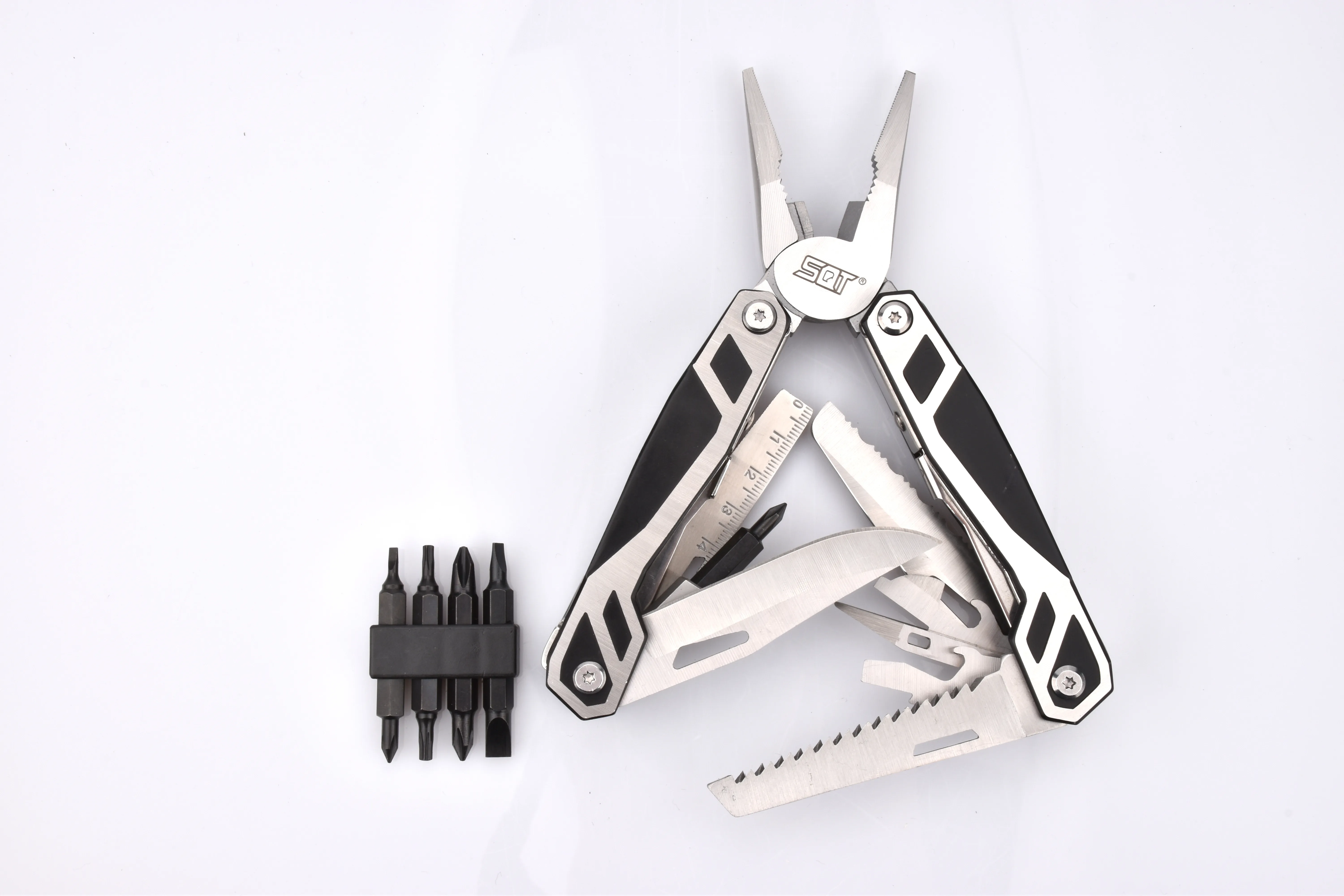 Portable Tool Folding Long Nose Plier Set Universal Multifunction ...