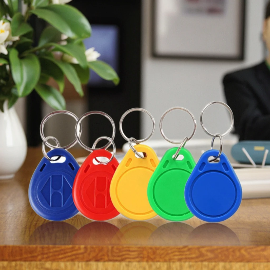 125 KHZ RFID ABS Keyfob Tag with 2/UID for Access Control Hotel ...