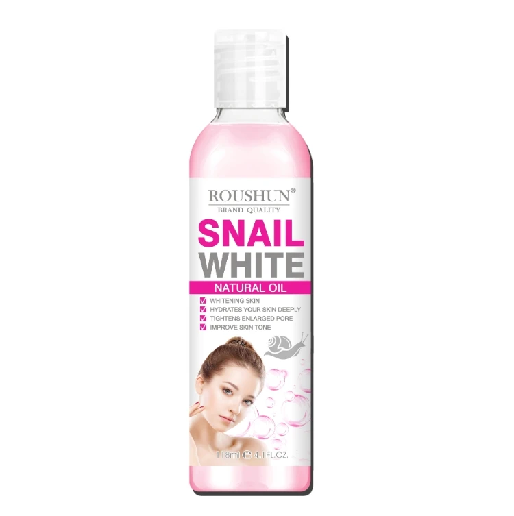 ROUSHUN Snail oil hydrating base oil for healthy glowing skin 118ml ...
