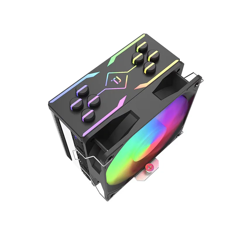 Customize Cpu Fan Cooler 4 Copper Pipe Air Cooling Rgb Pc Fan Pc Heatsink J10 Pro Nickel Plating ...