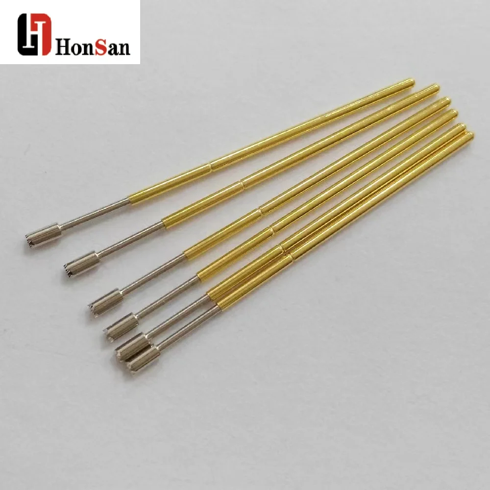 Hot Sale Gold Plated Cnc Parts Female Male Spring Loaded Connector ...