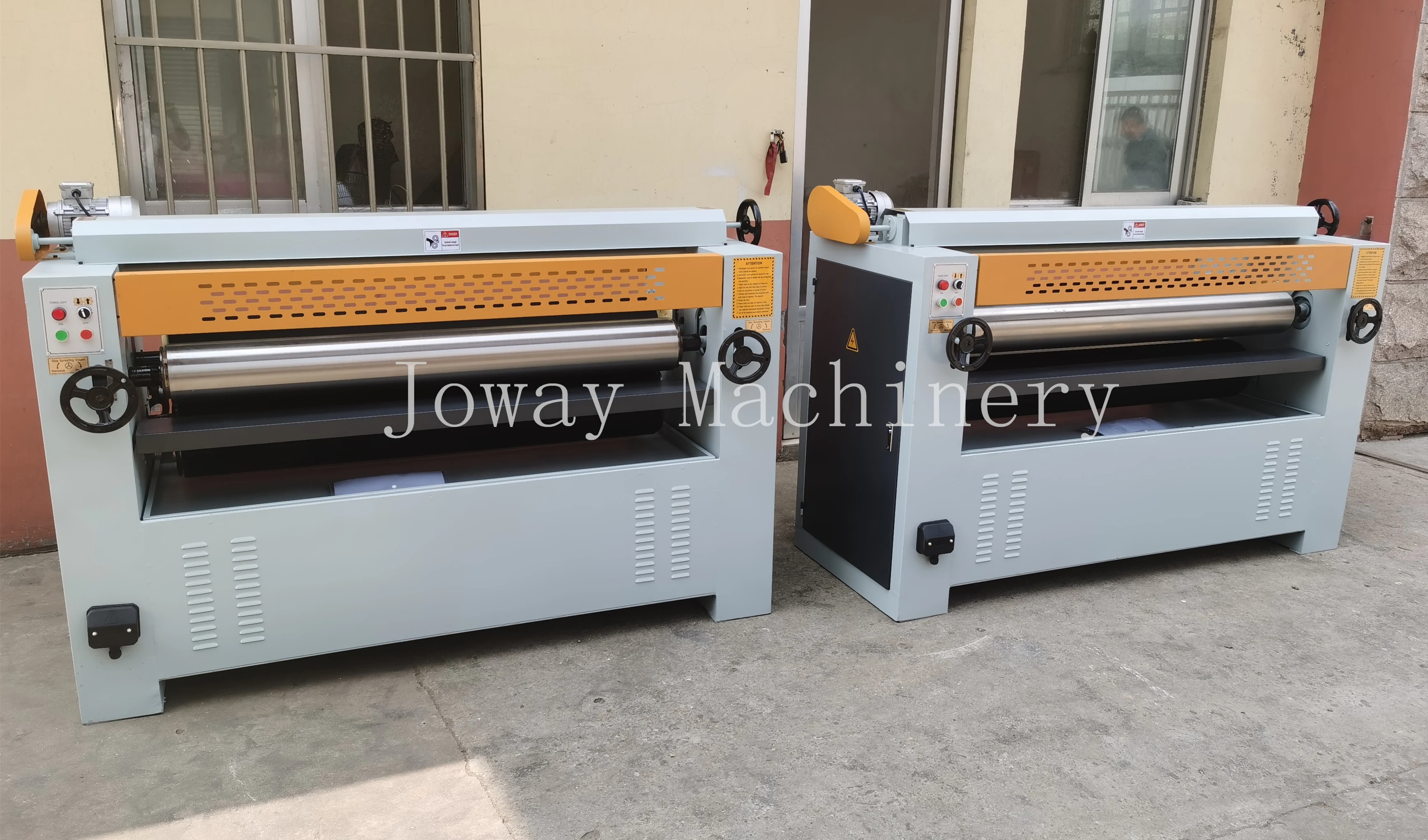 4 Feet Thickness Adjustable Automatic Wood Glue Spreader Double Sides ...