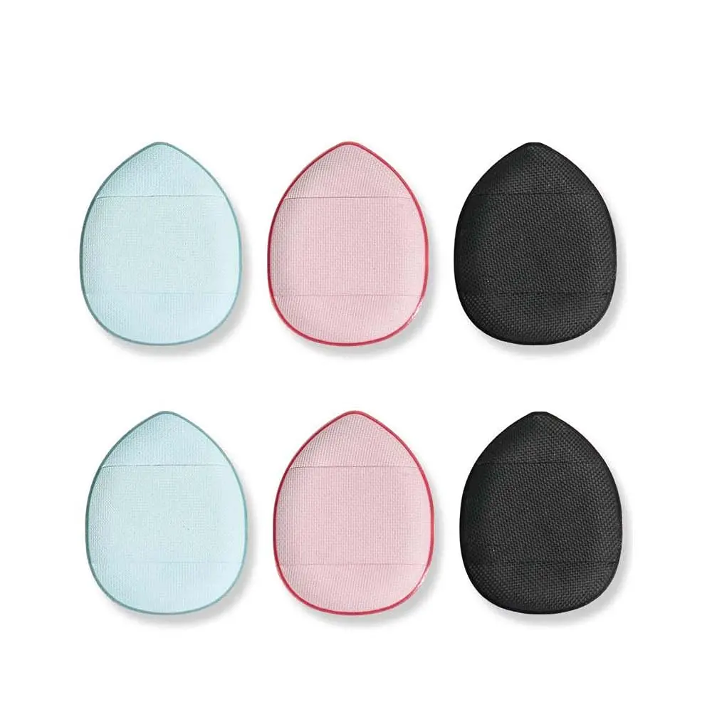 Velour Make Up Mini Velvet Compact Powder Puff Make Up Puff Triangle ...
