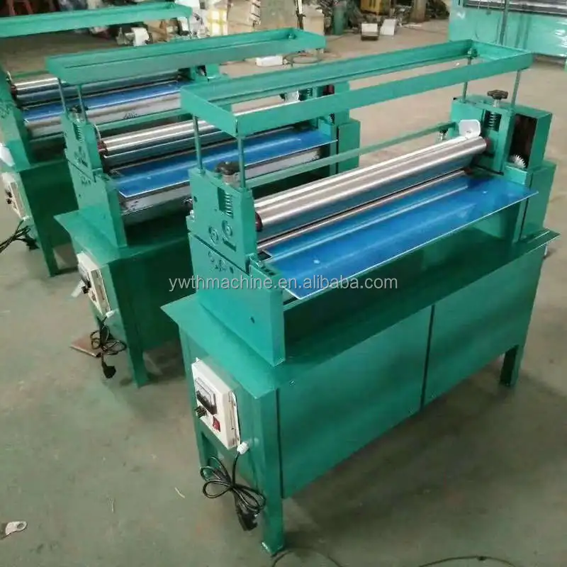 Semi-Automatic Electric Vertical Top Side Gluing Machine for Paper ...