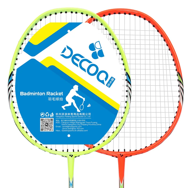 Oem Decoq Full Carbon 4u Light Weight Badminton Racket For Strength ...