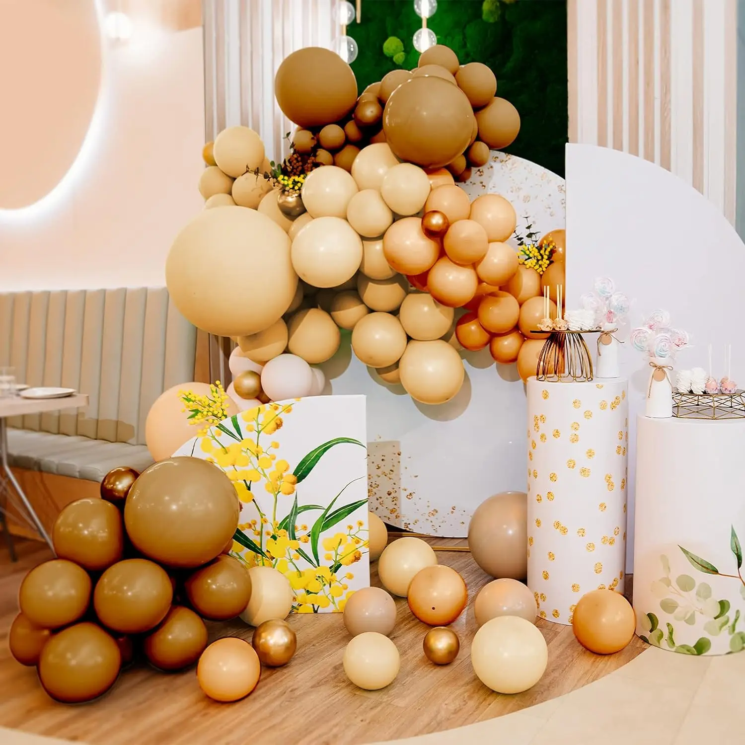 Wholesale Party Decoration Matte Pearl Retro Color Ballon Helium ...