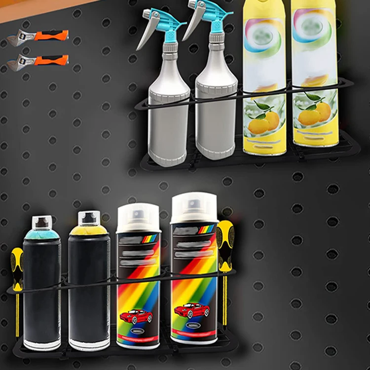 JH-Mech Spray Can Rack Aerosol Organizer Holds 4 Cans of Any Size Wall ...