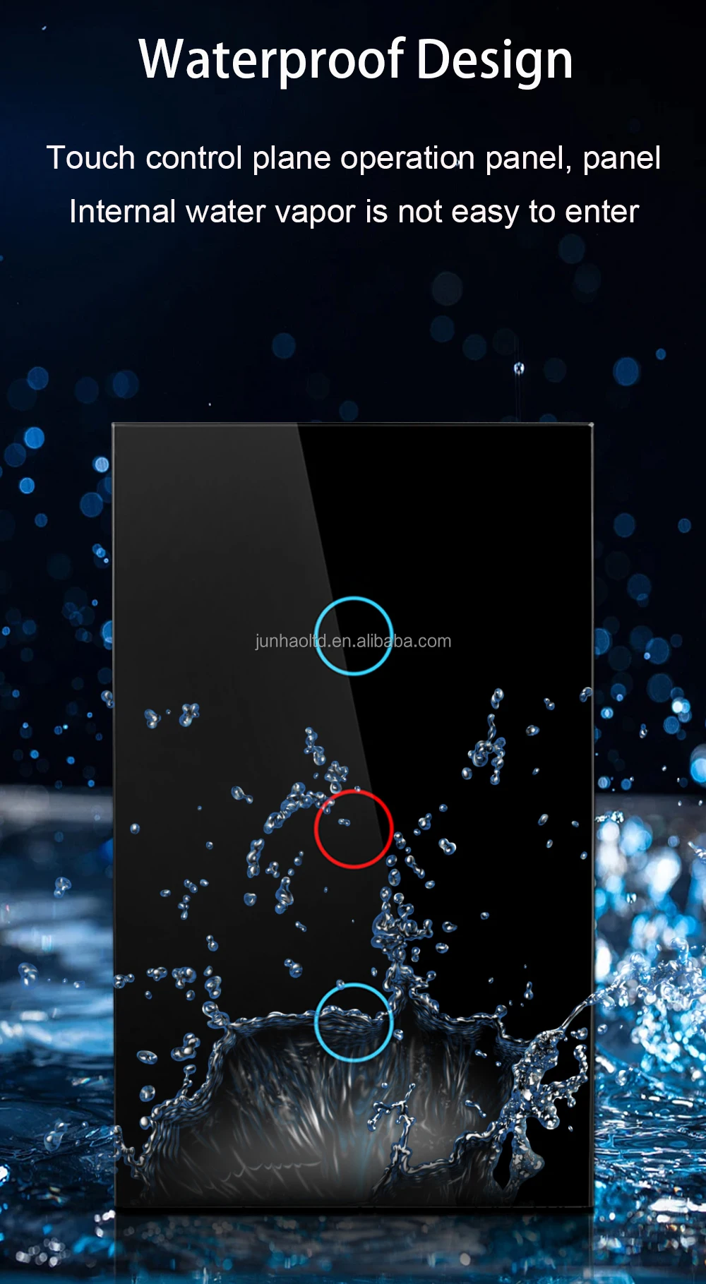 Smart Home Automation Assistant Electric Switch WiFi Wireless Remote Control Touch Panel (Smart ...