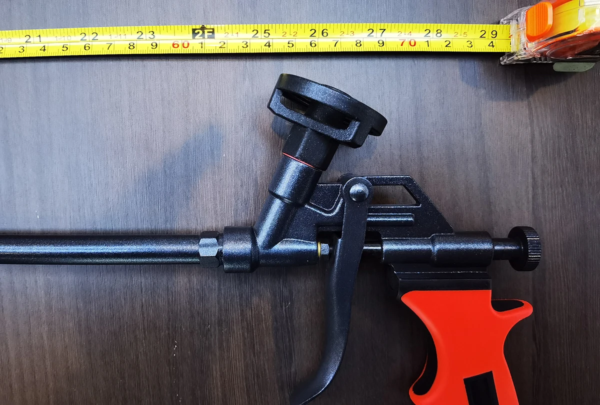 High Quality 60cm Barrel Pu Foam Gun Covered With Ptfe Polyurethane ...