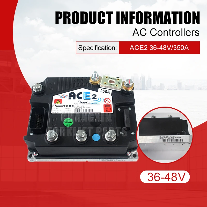 FZ5141A ZAPI AC Motor Controller ACE2 48V 350A for EP Forklift