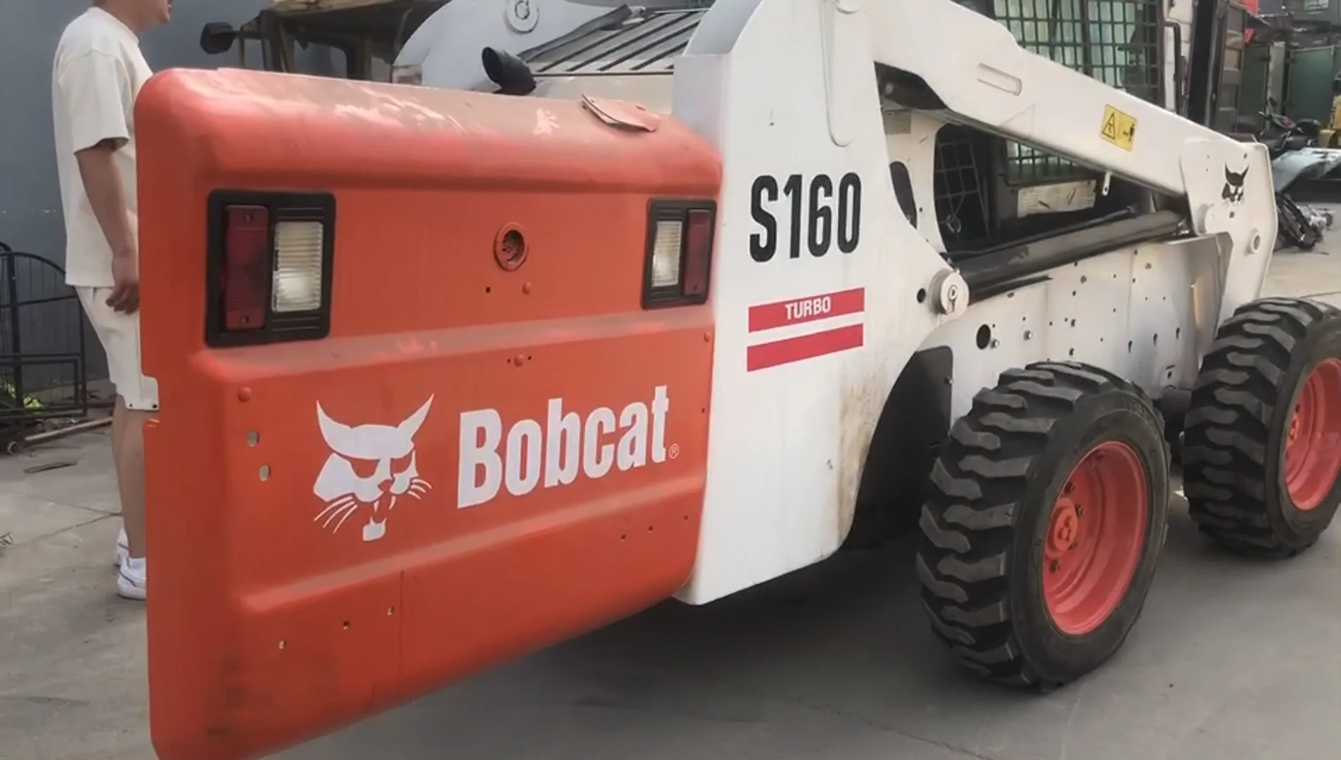 Good Condition Bobcat S70 Skid Steer Loader Mini Bobcat S160 S450 Used ...