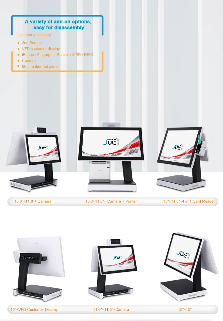 15.6inch Android Pos System Retail Cash Register For Restaurant ...