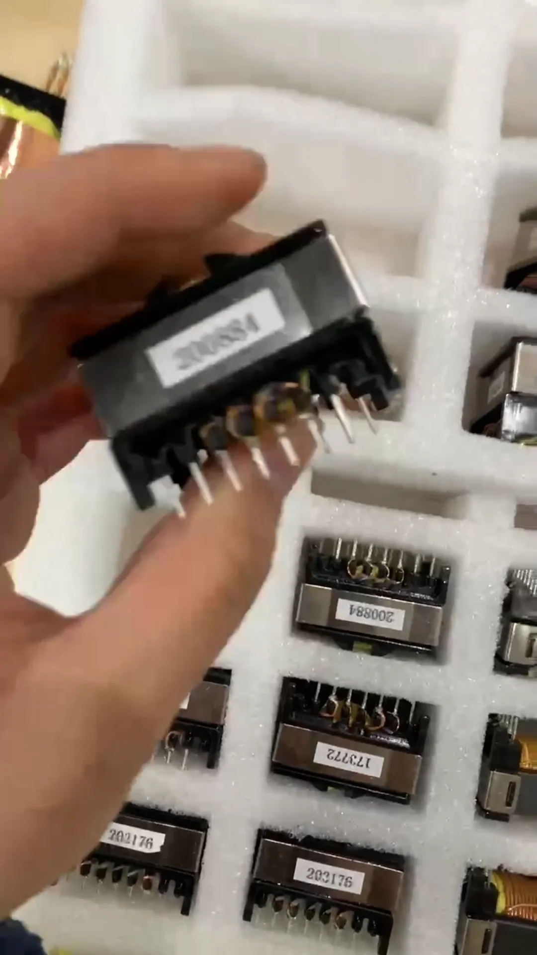 High Voltage High Frequency Switing Power Transformer - Buy Vertical ...