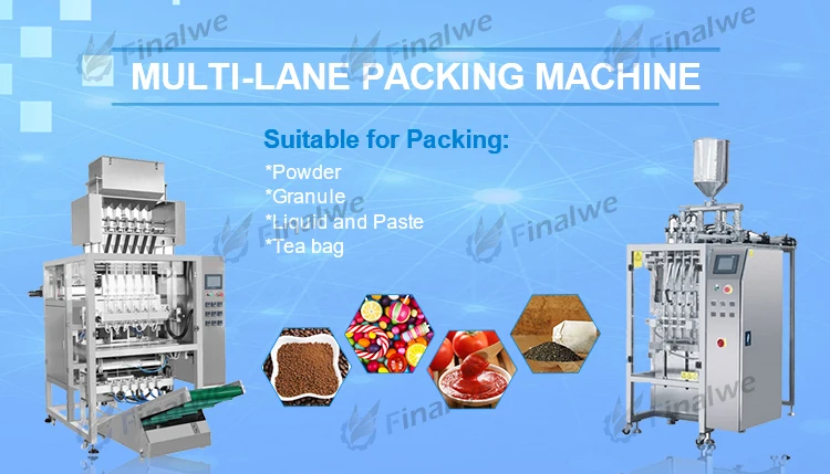 Finalwe Instant Noodles Seasoning Multi-lane Filling Line - Buy Coffee ...