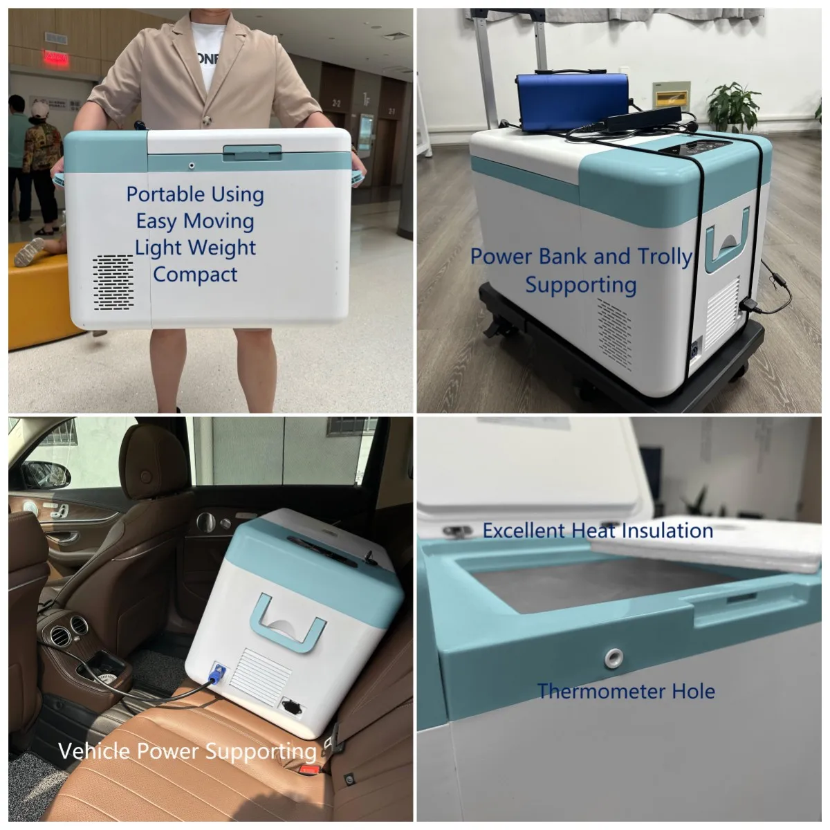 Stirling Cooler Medical 86 - Portable Ultra Low Temp Lab Freezer