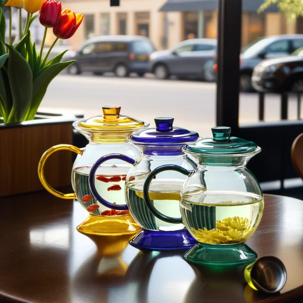 Hand Blown High Borosilicate Spittoon Glass Water Cup Clear Colored ...