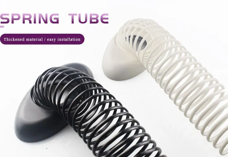 Cable Manager Office Desk Wire Organizers Spring Wire Collection Tube ...