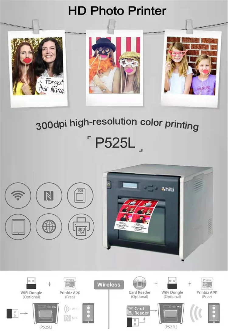 High Quality Photo Booth Printer Hiti P525L - Fast & Inkless