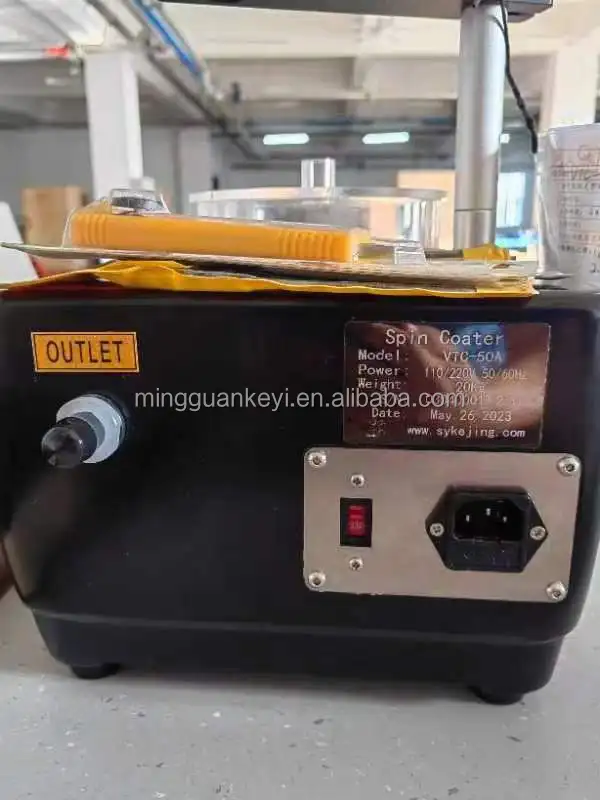 Laboratory Desktop Vacuumless Spin Coater: Max. 8000 Rpm,4" Wafer (ar ...