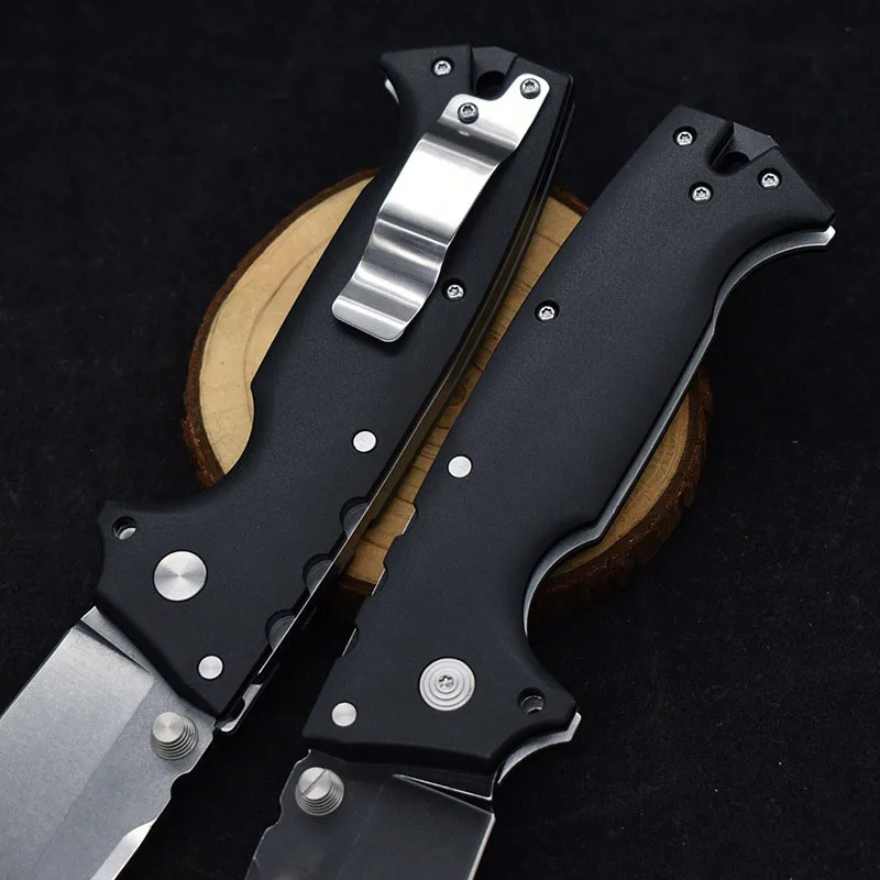 Cold Steel Ad10 Folding Knife Outdoor Tactical Hunting Knife Camping ...