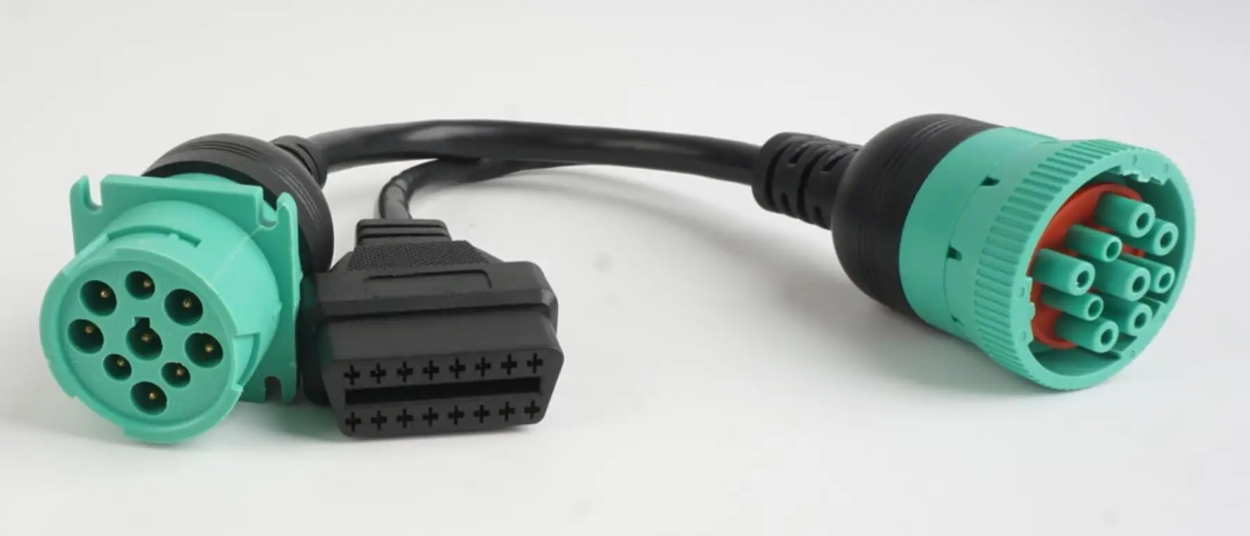 J1939 Male To J1939 Female And Obd2 Splitter Cable (1pcs) - Buy J1939 ...