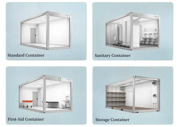 Luxury Resort Hotel with Bathroom 20ft Small Living Modular Houses