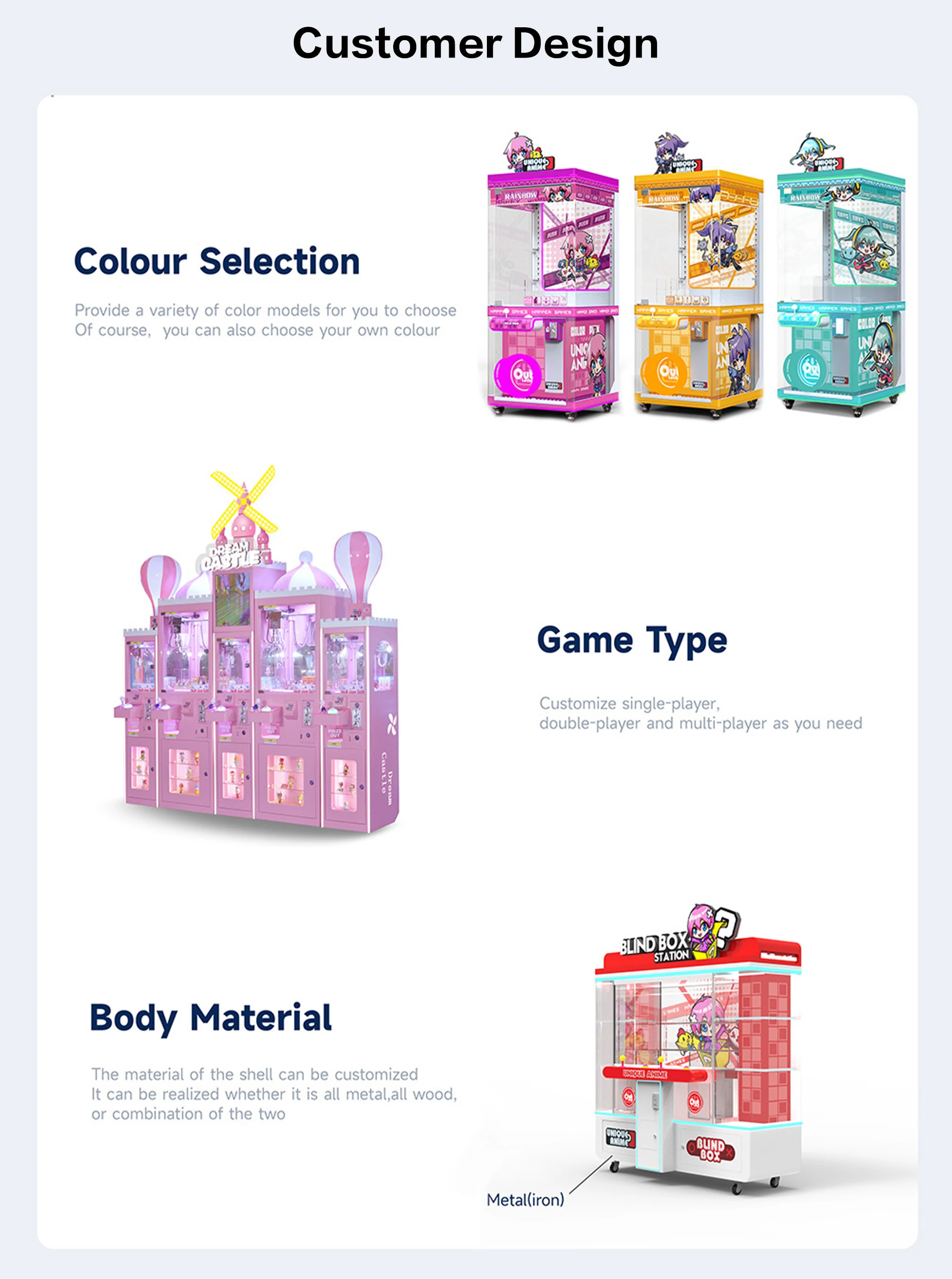 Mini Doll Crane Claw Machine Children Claw Crane Machine Game Room Coin ...