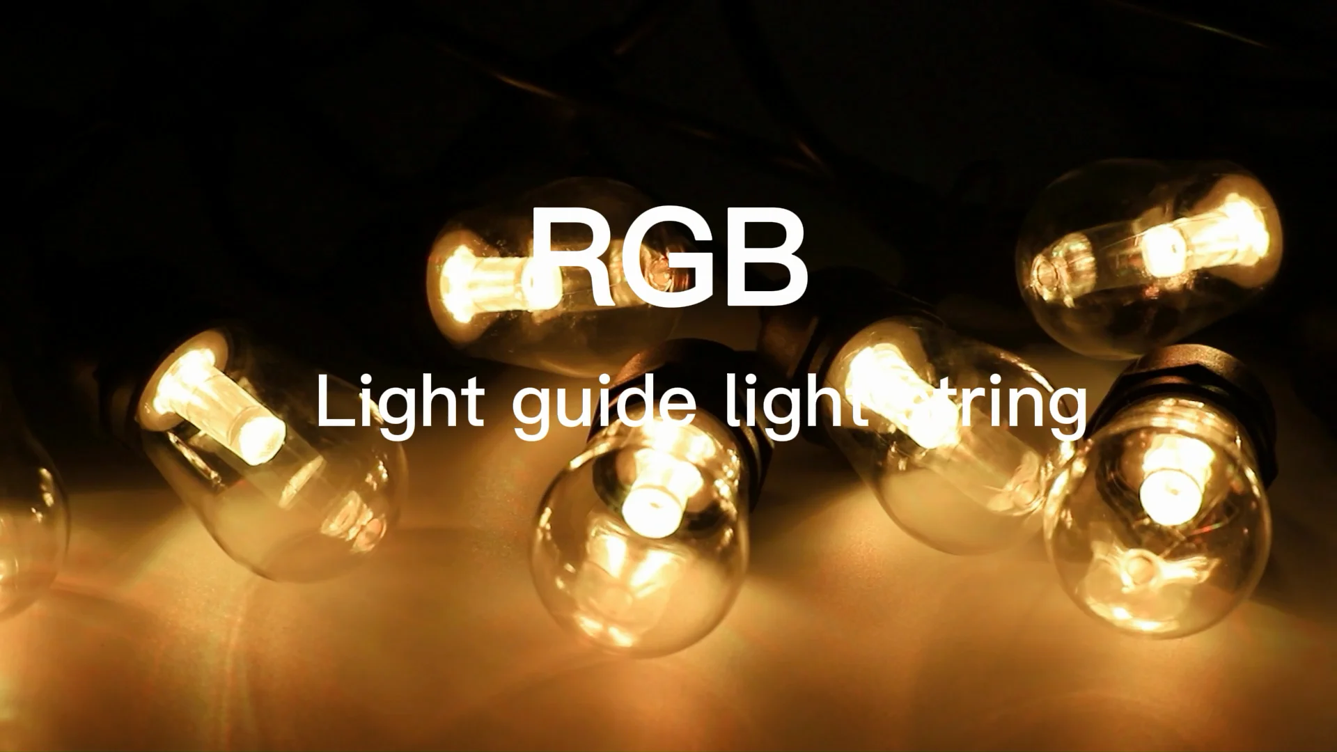 Rgb String Decorative Light Indoor Outdoor Party Led Hanging Ball ...
