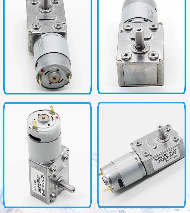 Jgy-385 Mini Dc Turbo Worm Reduction Right Angle Motor With Metal Gear ...