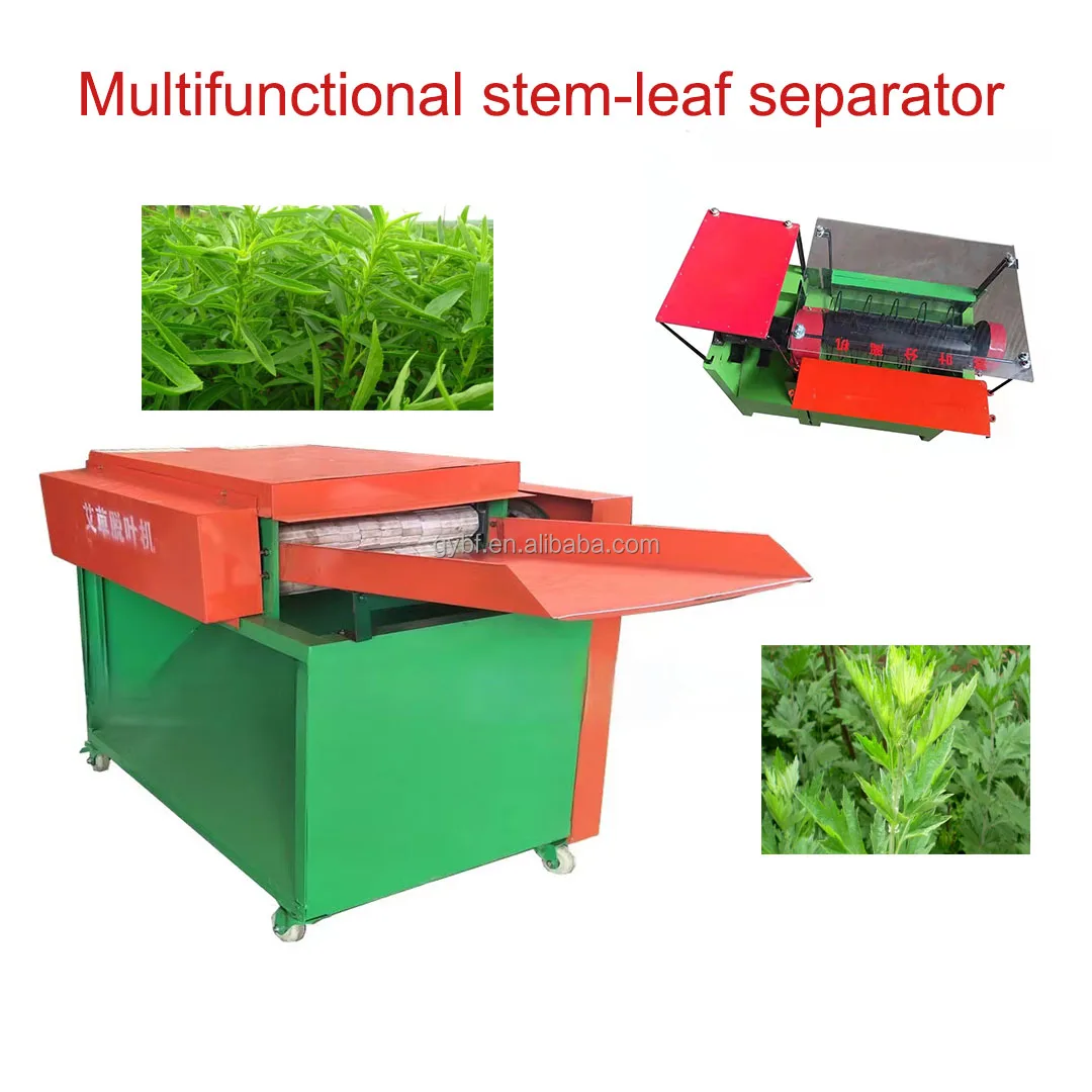 Mugwort Leaf Stripping Machine Leaf Remover Machine - Buy Mulberry Leaf ...