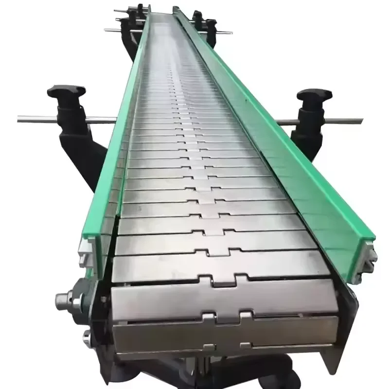 Custom Size Table Top Chain Turning Belt Conveyor For Beverage And Food ...