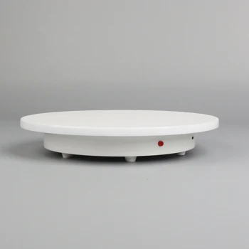 60cm Turntable 360 Display Spinner Motorized Rotating Display Stand 360 Turntable Max Load 100kg ...