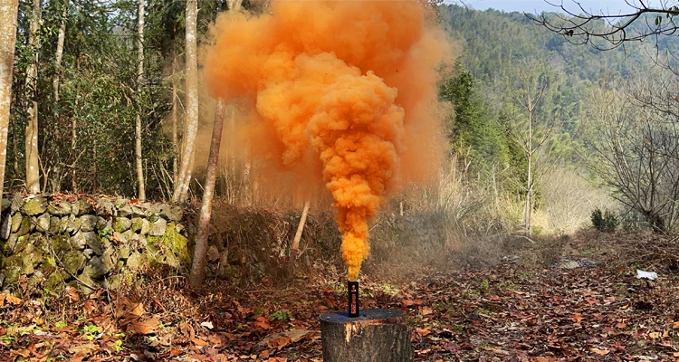 Chinese Wholesale Color Smoke Daytime Fireworks 30 Second Wire Pull Pop ...