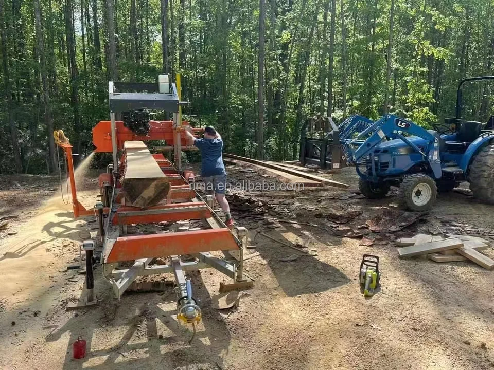 China Gasoline Engine Sawmill Made In China - Buy Homemade Bandsaw ...