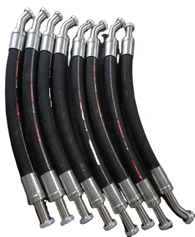 OEM High Pressure Steel Wire Spiral Hydraulic Hose Silicon Marine ...