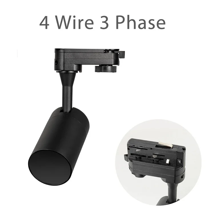 Ledlesto GU10 Bulb Recessed Detachable Ceiling Tracklight