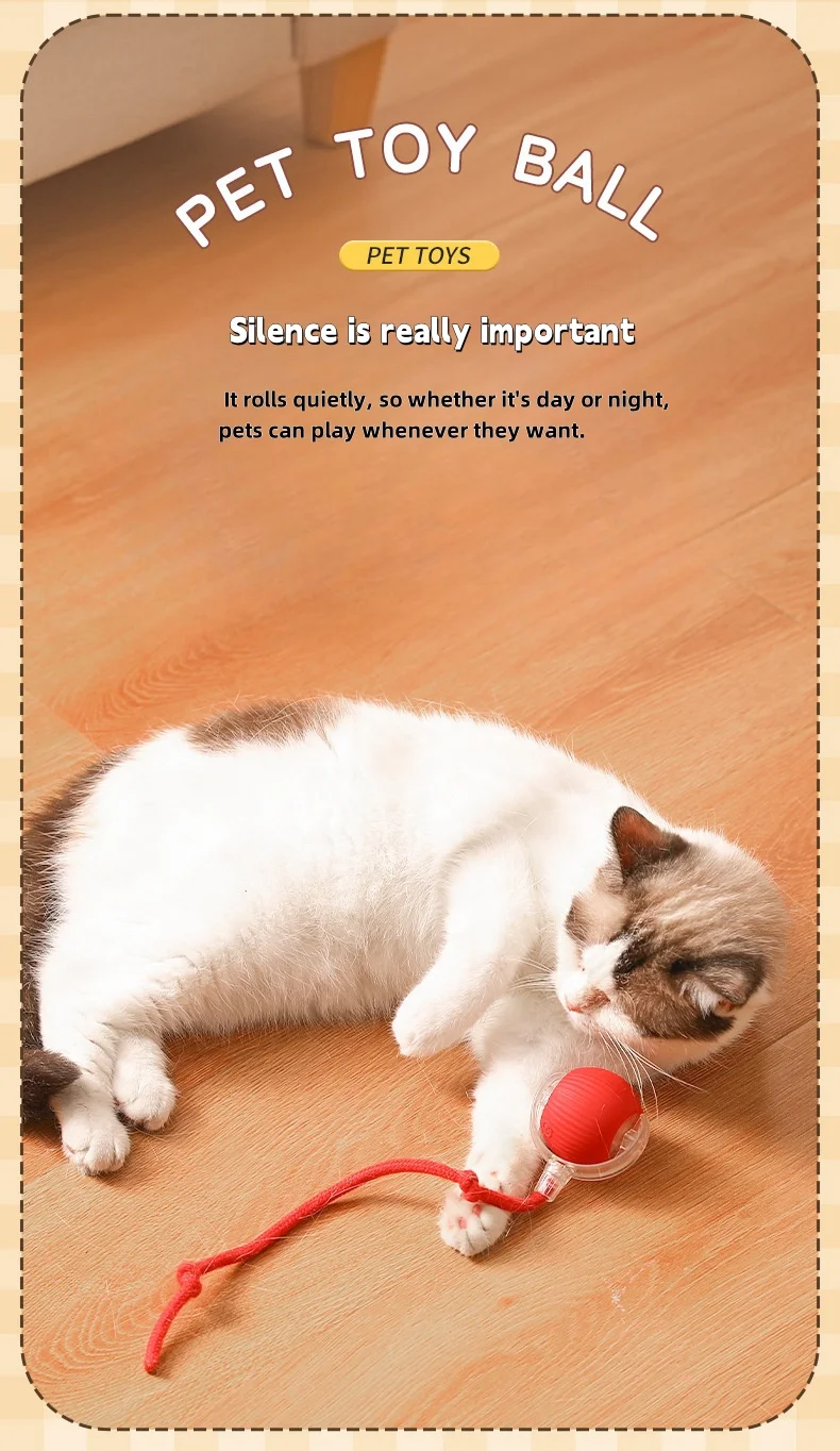 Wholesales Intelligent Interactive Cat Teaser Ball