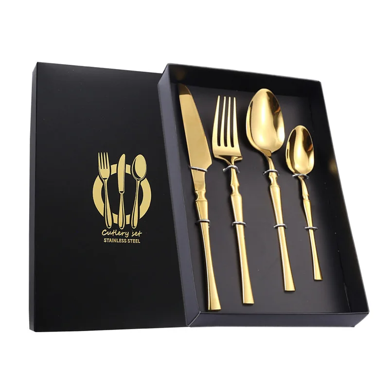 Laguiole Rustic Brass Cutipol Royal Wedding Luxury Cubiertos Stainless ...